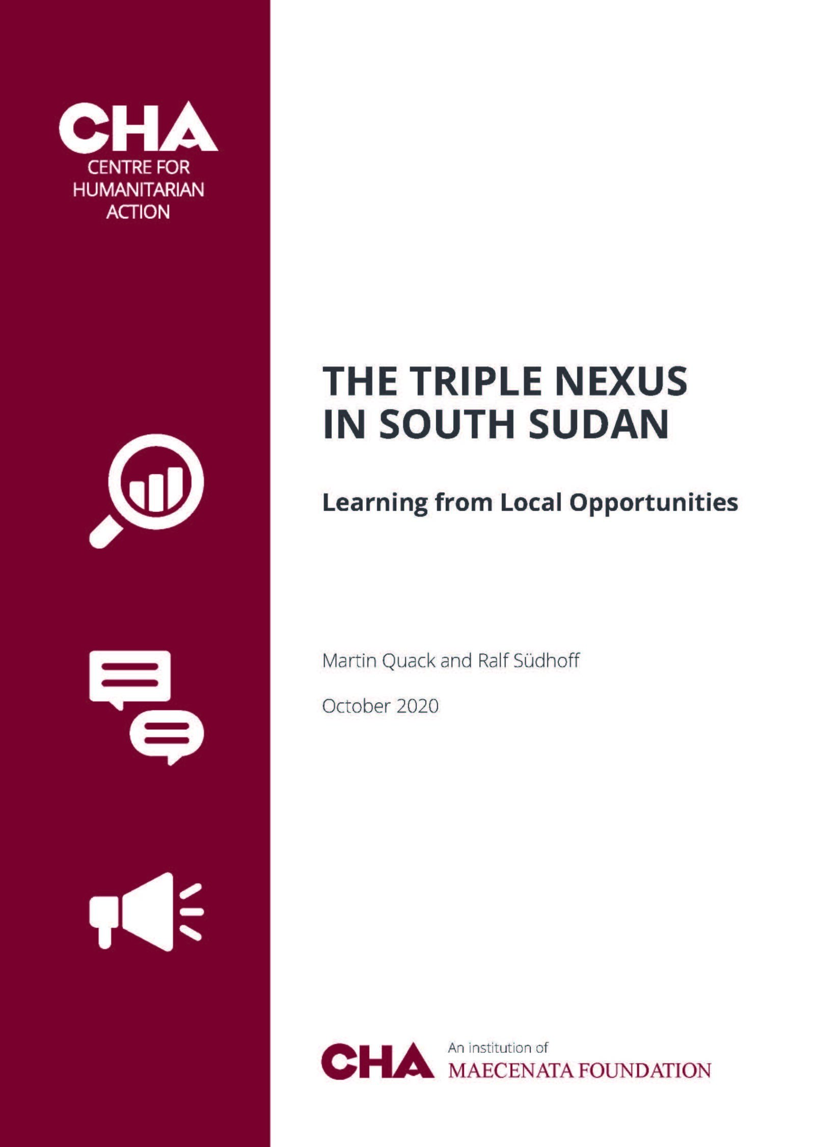 Triple Nexus - Centre for Humanitarian Action